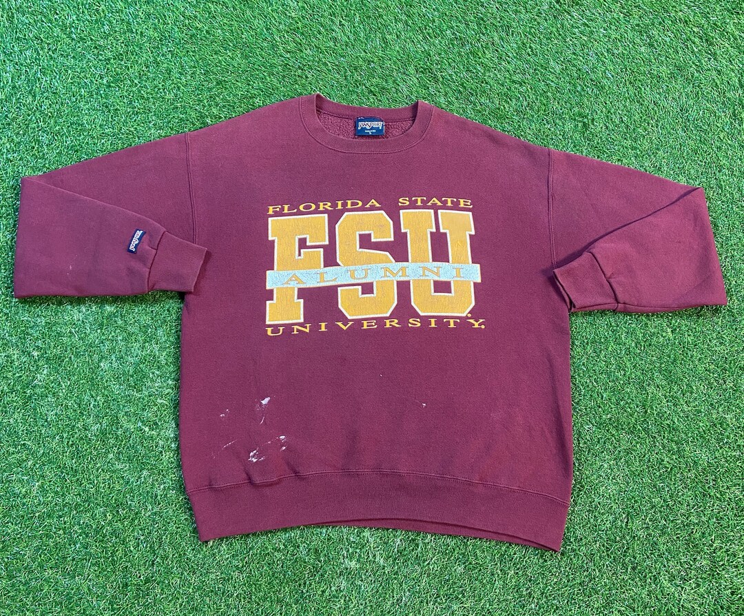 Vintage Florida State University Seminoles Crewneck Sweatshirt Made USA ...