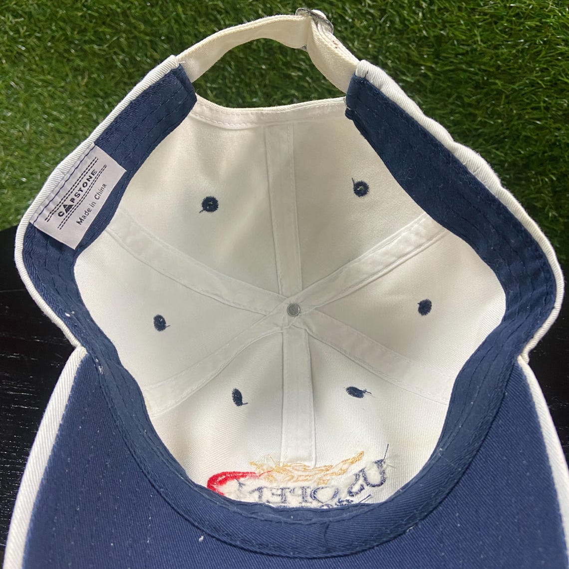 Vintage US Open 2002 Tennis Championships Strap Back Hat OSFA Wimbledon ...