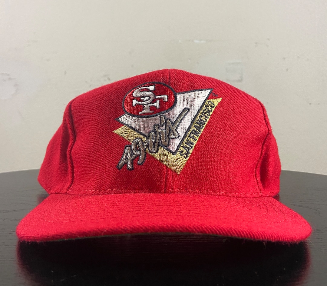 Vintage San Francisco 49ers Snapback Hat OSFA Forty Niners NFL Football ...