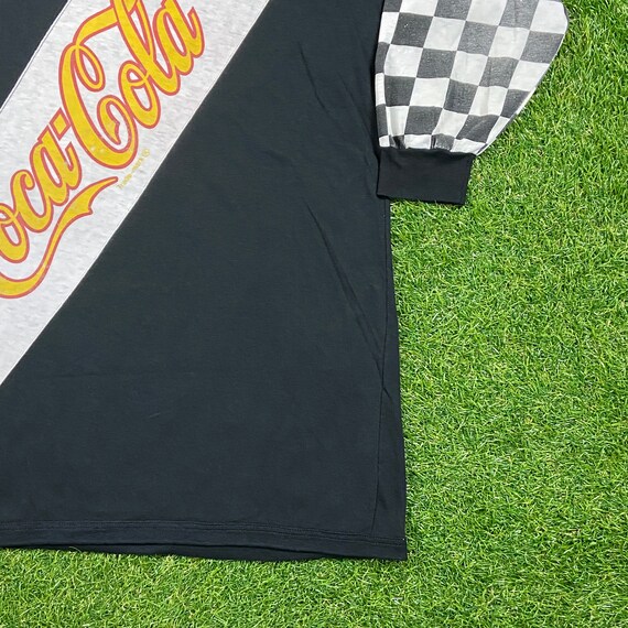 Vintage Rare Coca Cola Coke Long Sleeve Shirt Made US… - Gem