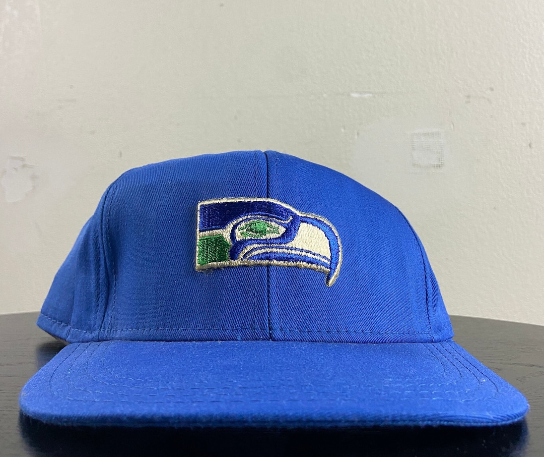 Vintage Seattle Seahawks Snapback Hat Made USA OSFA NFL Football ...