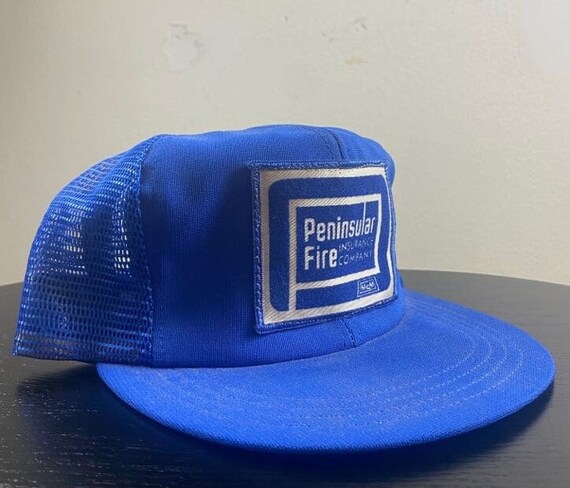 Vintage Peninsular Fire Snapback Hat Made USA Size Me… - Gem