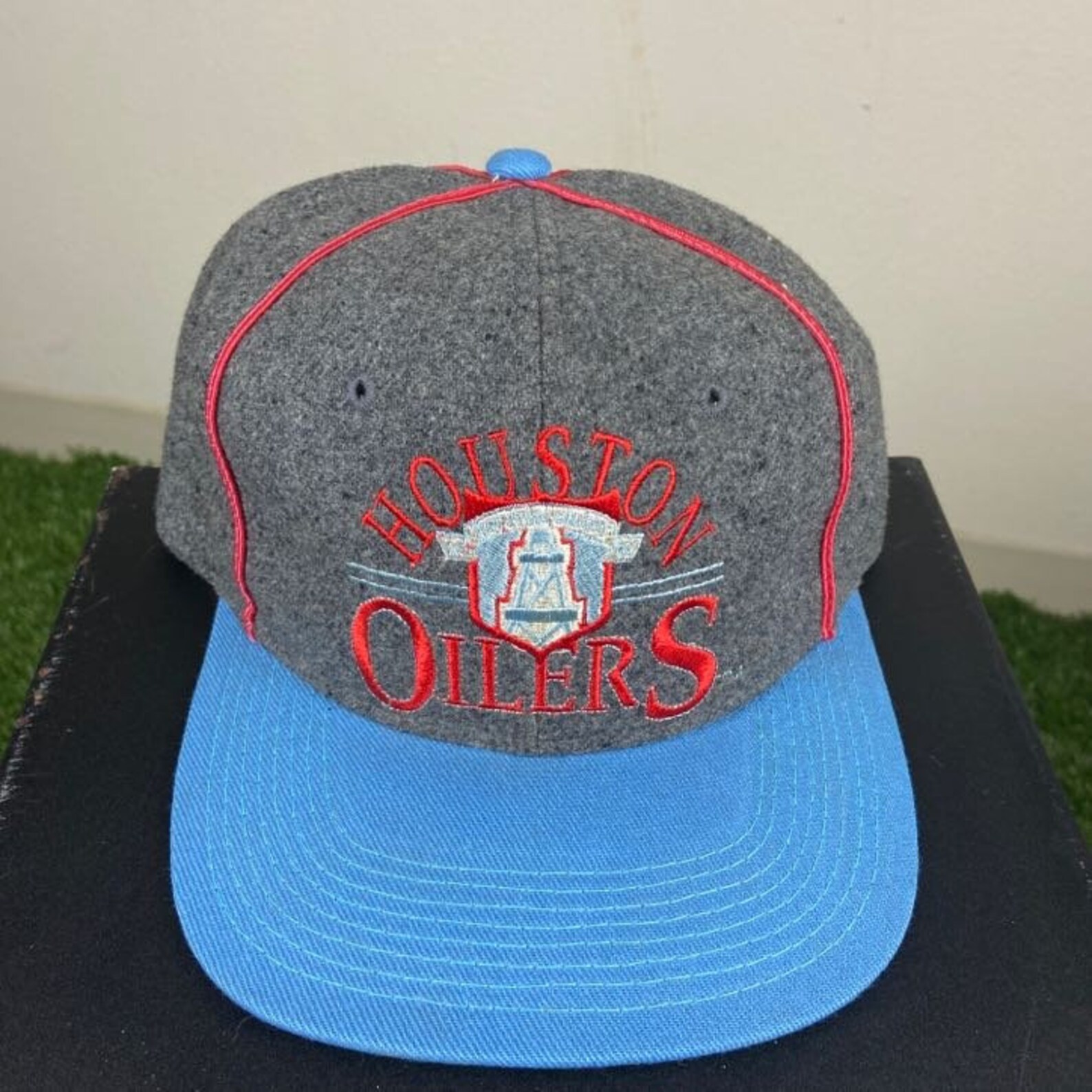 Vintage Houston Oilers Snapback Hat Cap the Game NFL Football | Etsy