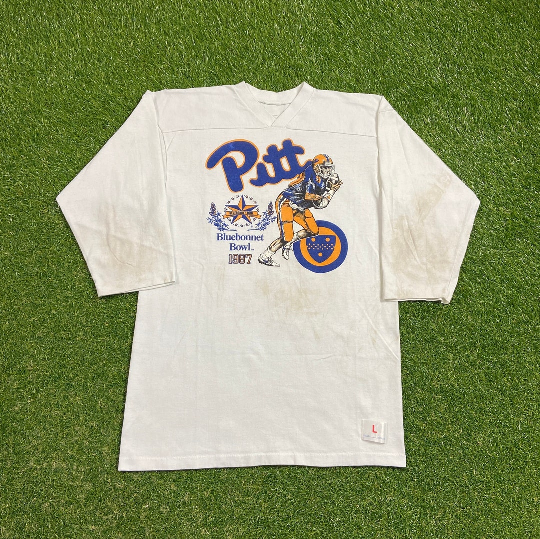Vintage University of Pittsburgh Panthers T Shirt Tee Made USA Size ...
