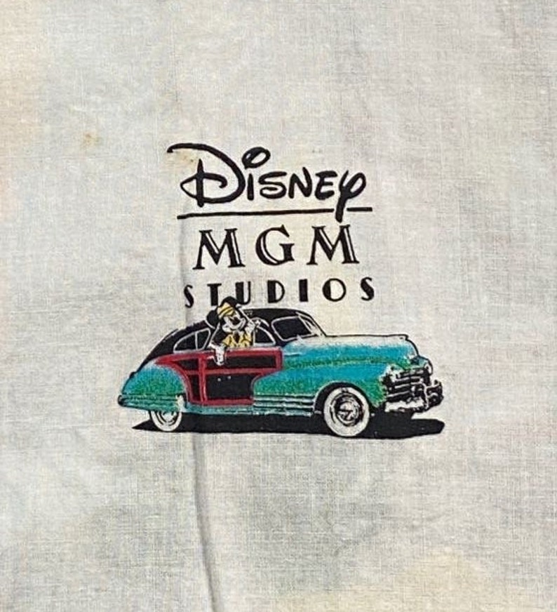 Vintage Disney MGM Studios Button Down Shirt Size Large Walt - Etsy
