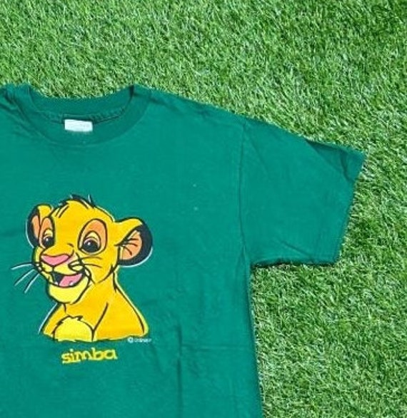 Vintage Disney The Lion King Simba T Shirt Tee Made U… - Gem