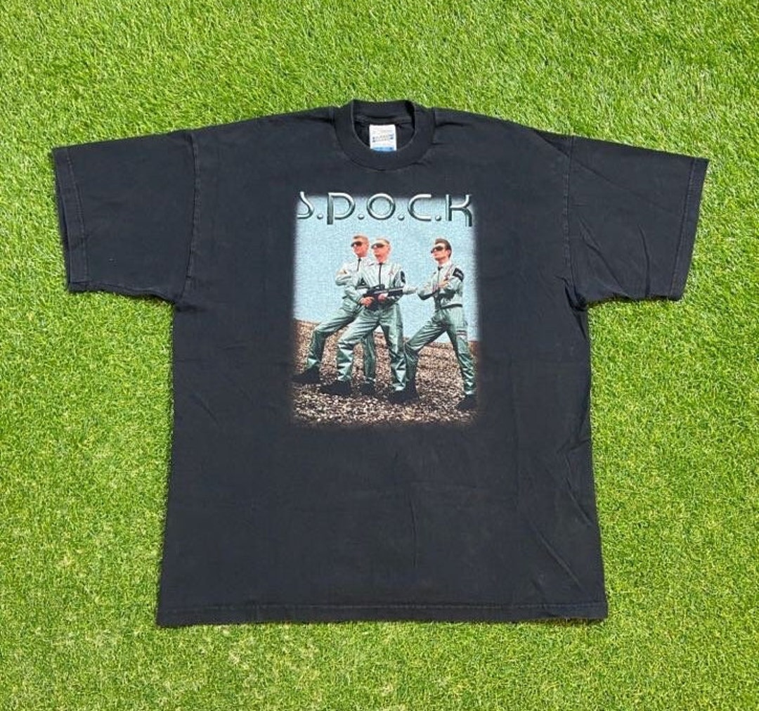 Vintage S.P.O.C.K T Shirt Rock Band Tee Size Xtra Large Electro ...