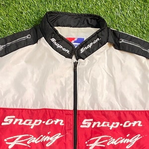 Vintage Snap on Racing Windbreaker Jacket Swingster Made USA Size Large ...
