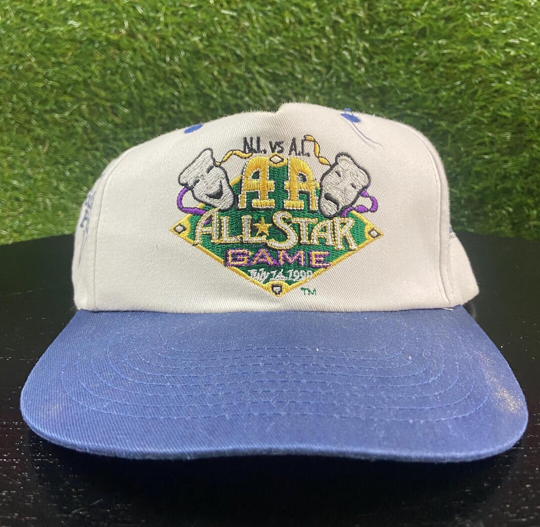 Vintage NL Vs AL AA All Star Game Snapback Hat Osfa Minor League ...