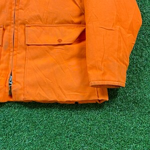 Vintage Woolrich Orange Jacket Made USA Size Large L Quality Warm ...
