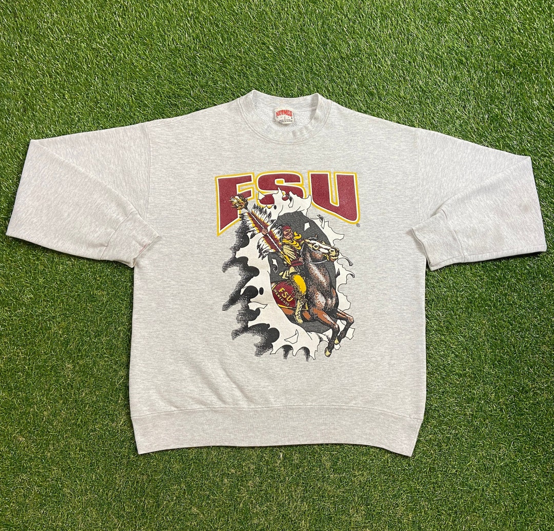 Vintage Florida State University Seminoles Crewneck Sweatshirt Made USA ...