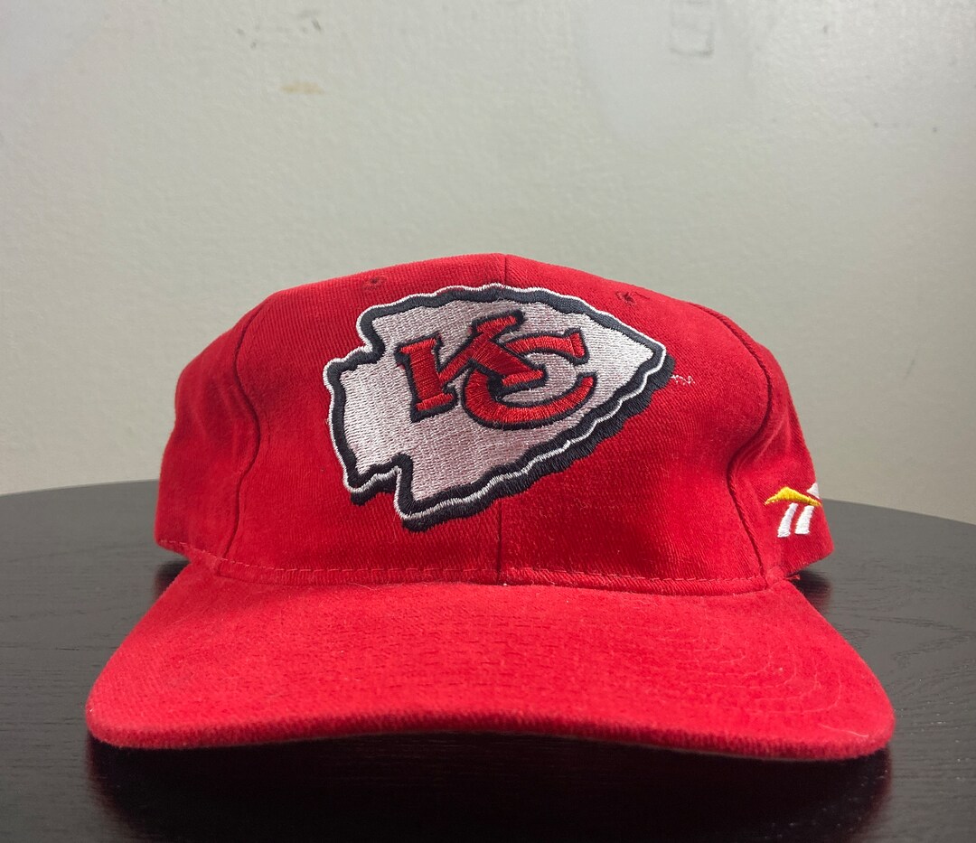 Vintage Kansas City Chiefs Snapback Hat Reebok OSFA NFL Football Super ...