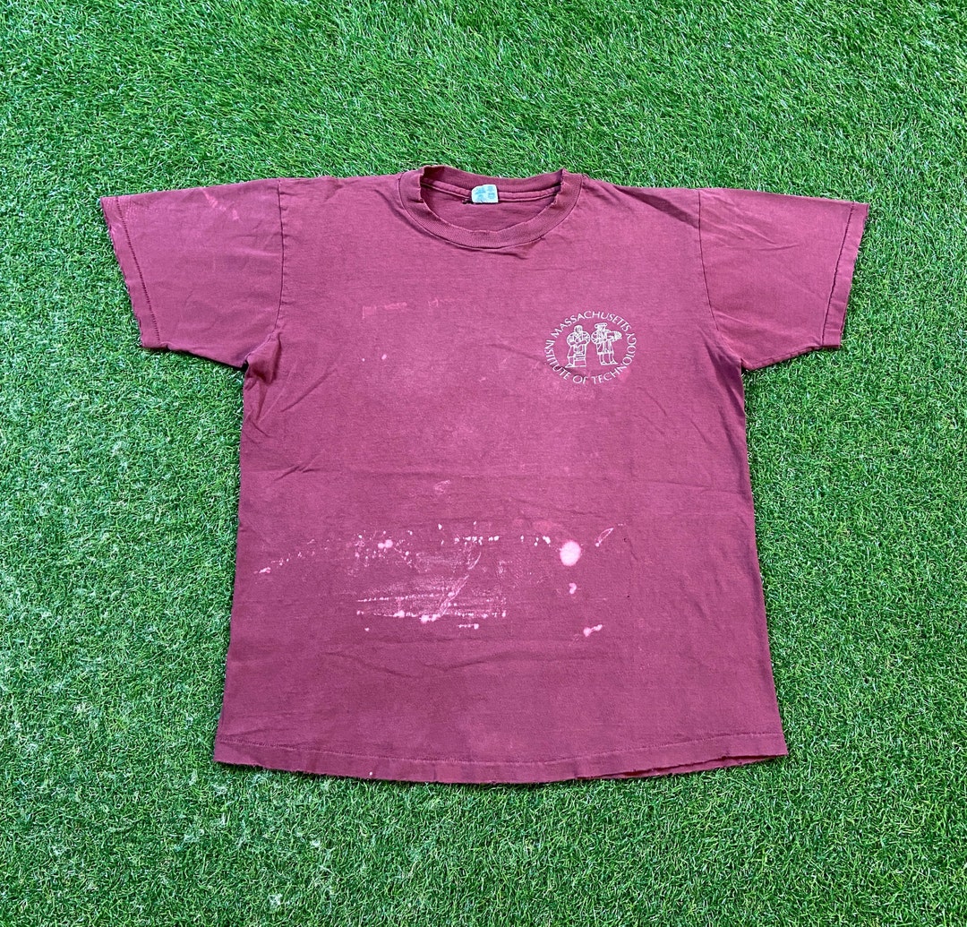 Vintage MIT Massachusetts Institute of Technology T Shirt Tee Champion ...