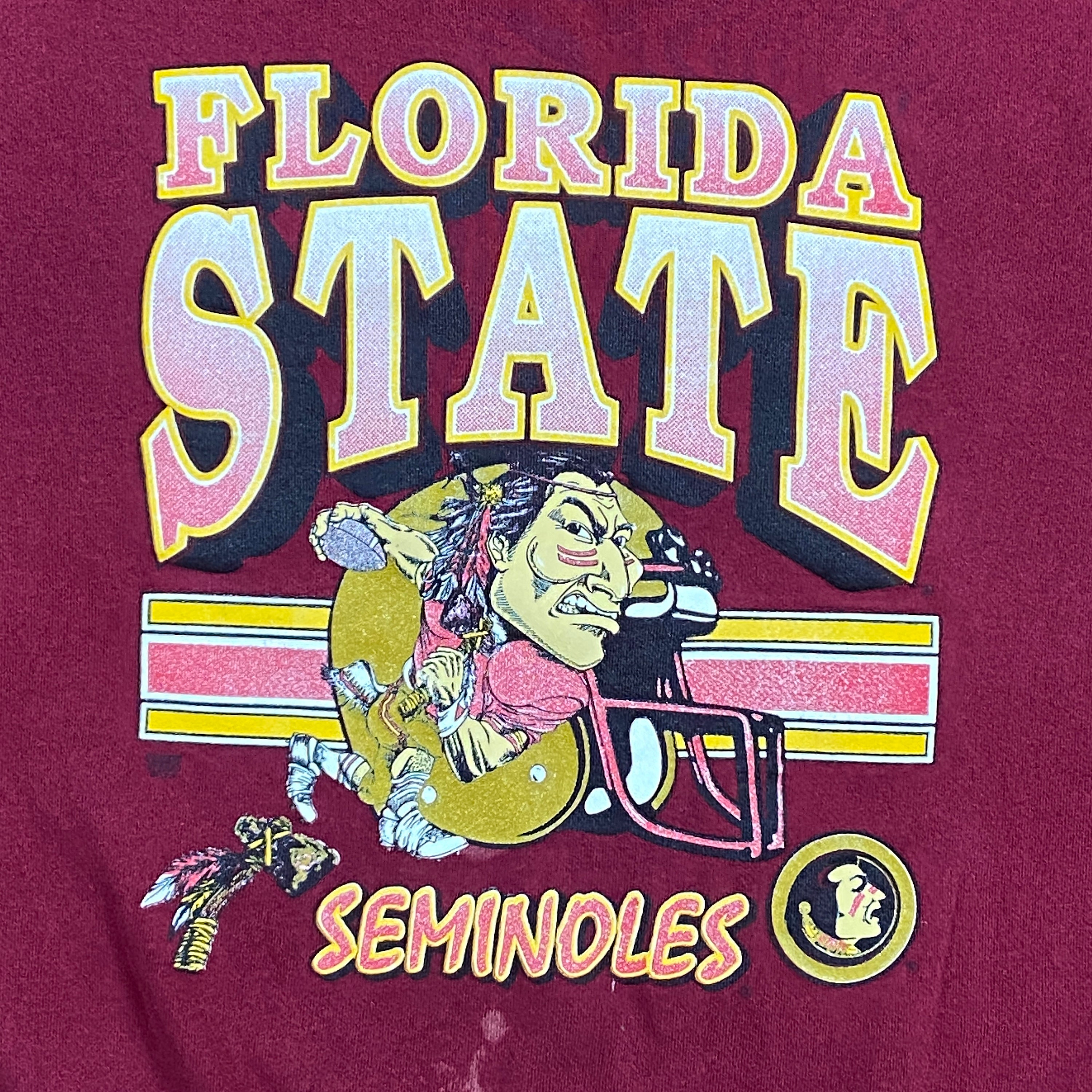 Vintage Florida State University Seminoles Crewneck Sweatshirt - Etsy UK