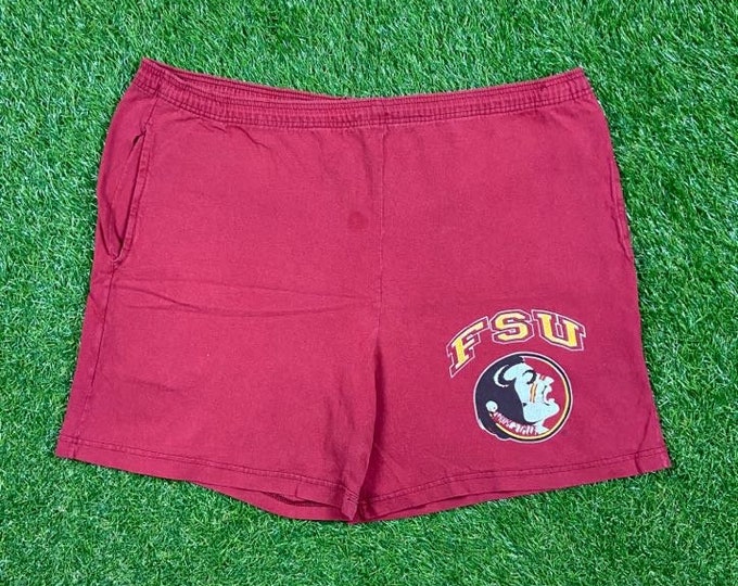 Vintage Florida State University Seminoles Pants Hanes Made USA Size ...