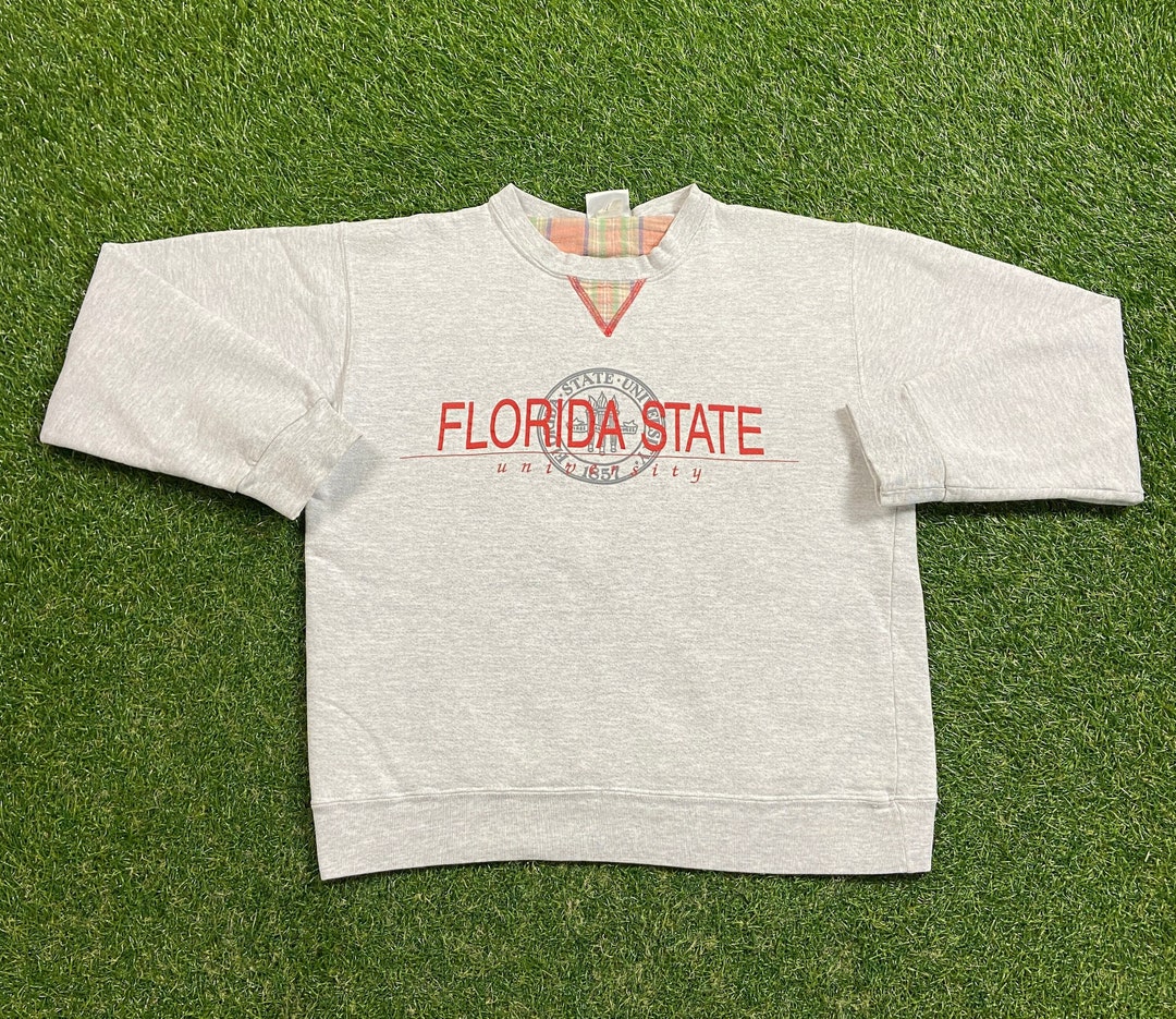 Vintage Florida State University Seminoles Crewneck Sweatshirt Made USA ...