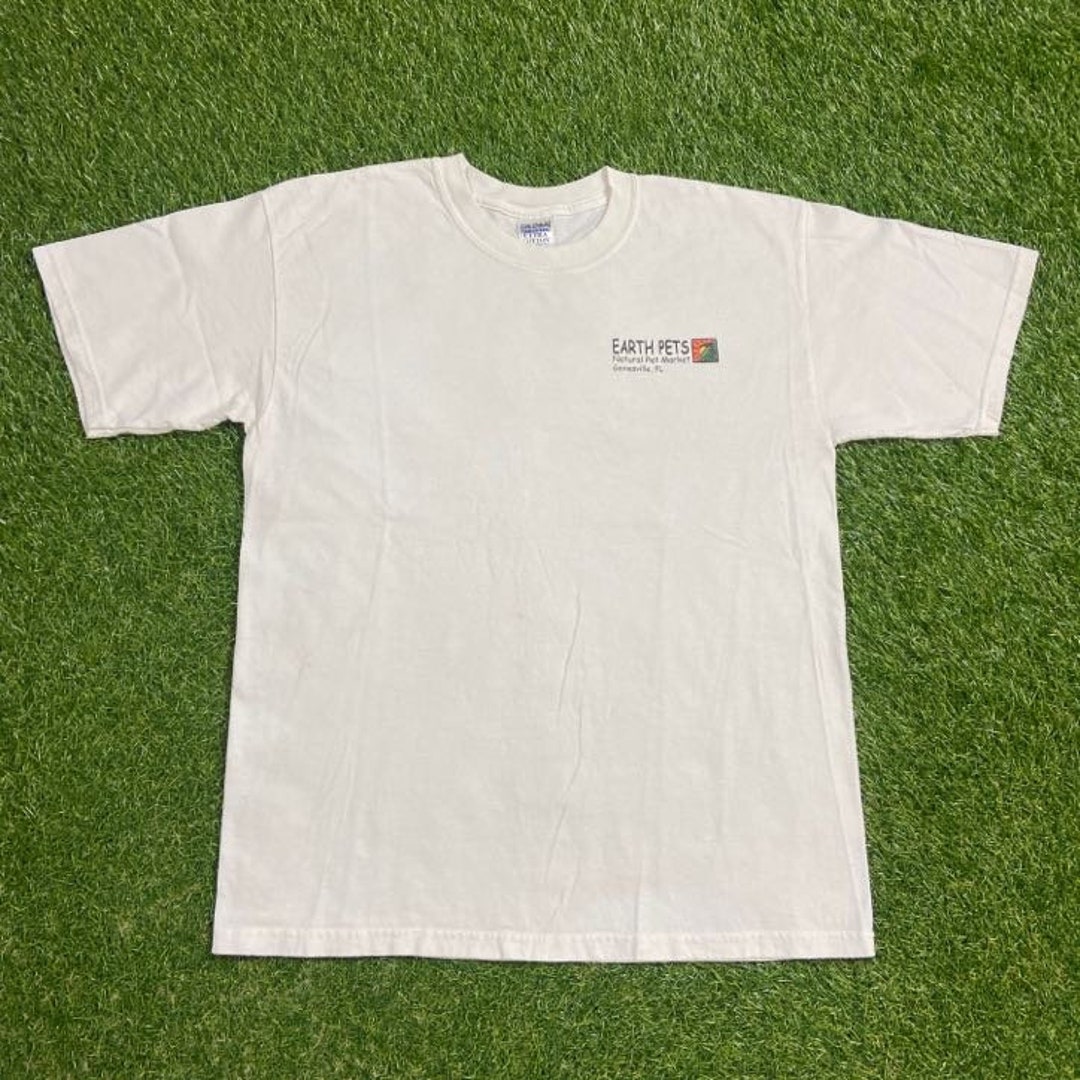 Vintage Earth Pets T Shirt Tee Gildan Size Large L Natural Pet Market ...