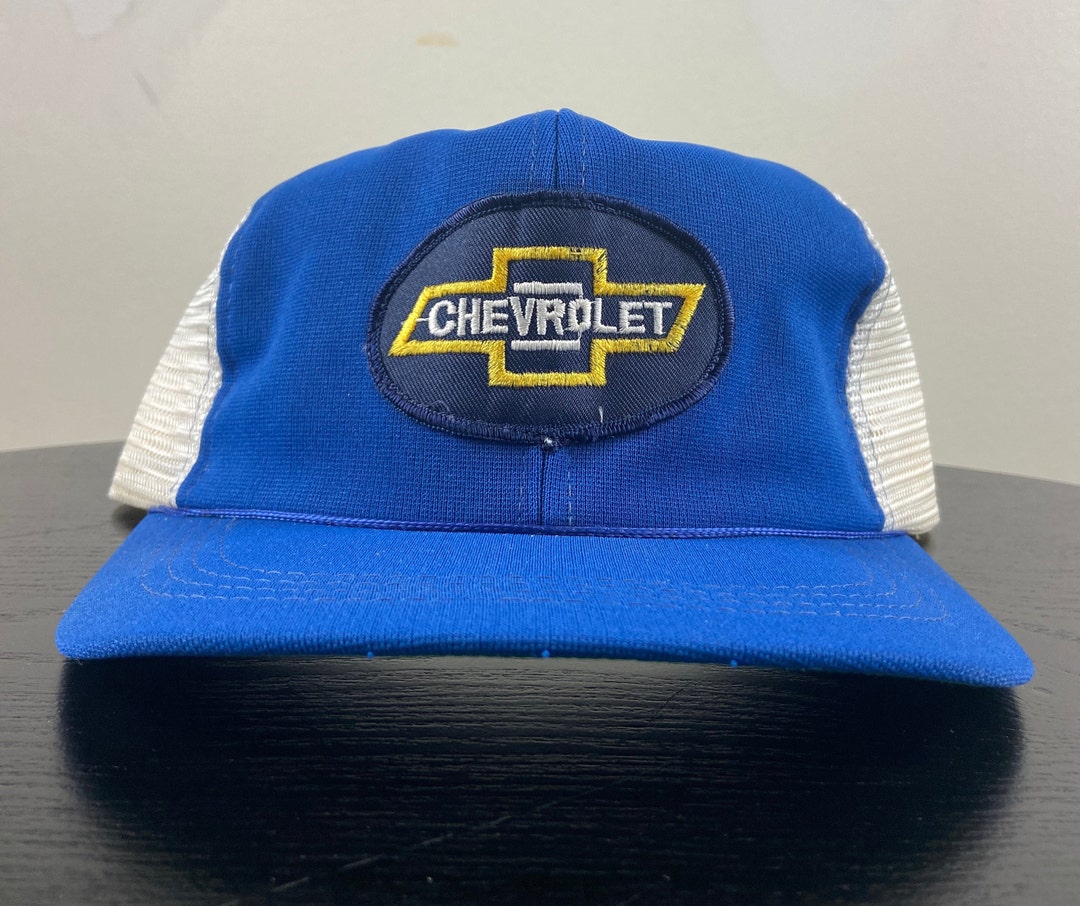 Vintage Chevrolet Snapback Hat Cap Eagle Family OSFA NASCAR Racing ...