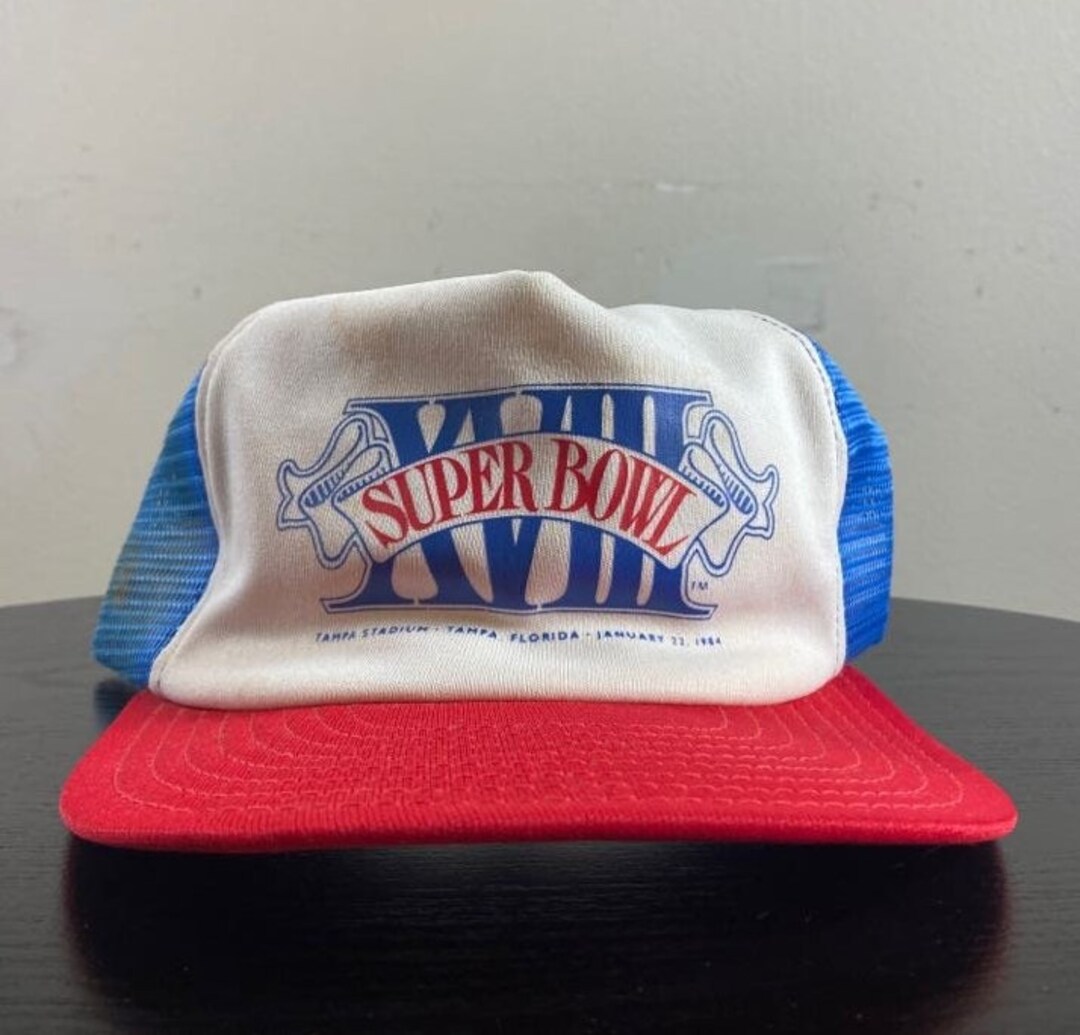 Vintage Super Bowl XVIII Snapback Hat Made USA Los Angeles Raiders NFL ...