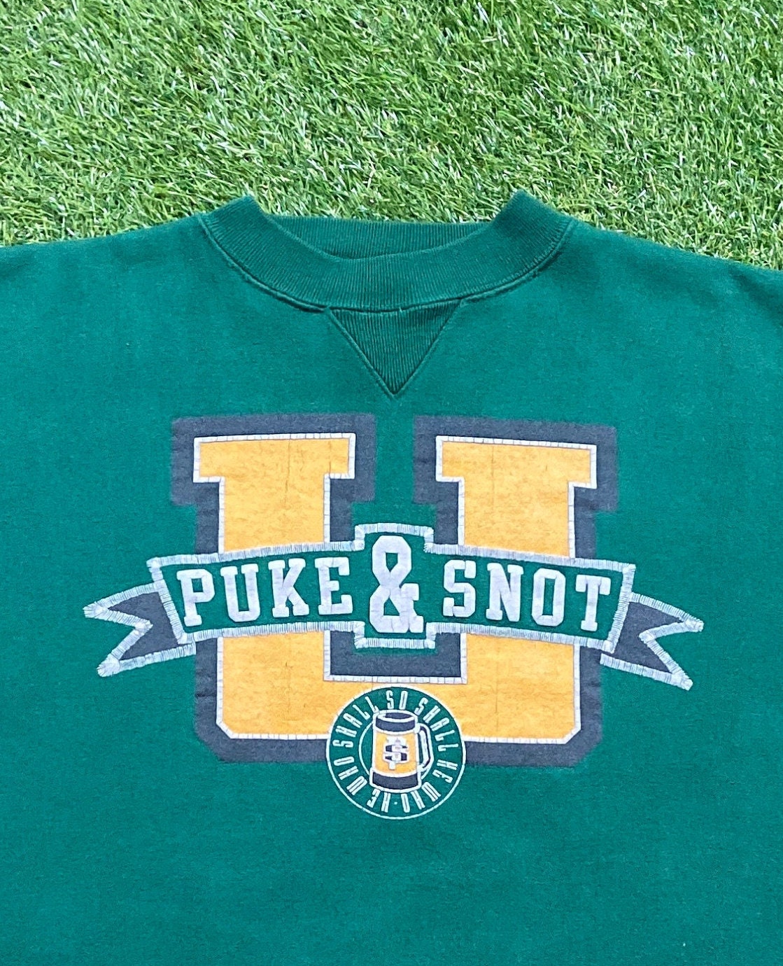 Vintage Puke & Snot Crewneck Sweatshirt Ultimate Sports Wear - Etsy