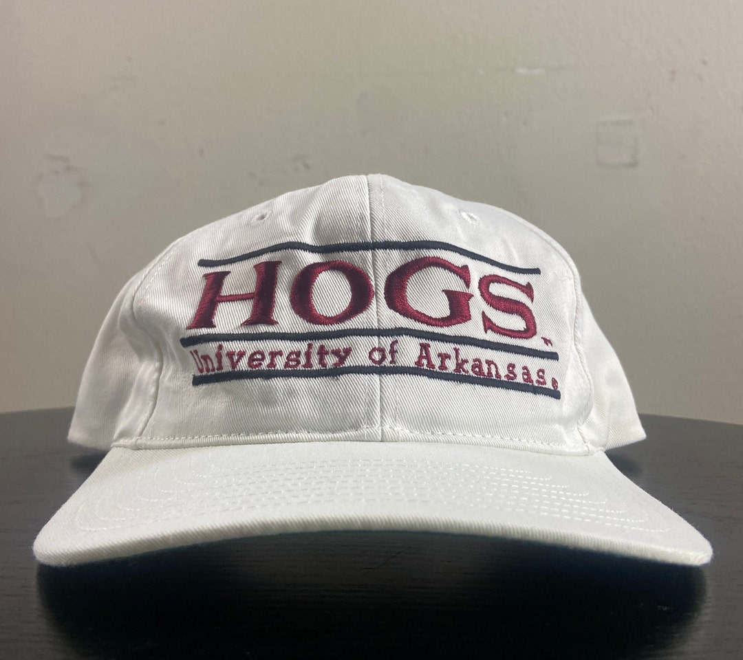 Vintage University of Arkansas Razorbacks Snapback Hat the Game OSFA ...