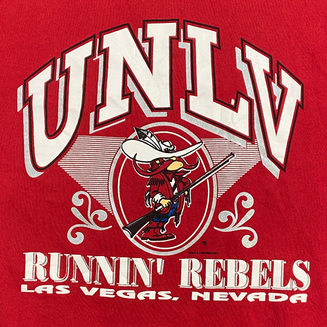 Vintage UNLV University of Nevada Running Rebels Crewneck - Etsy UK