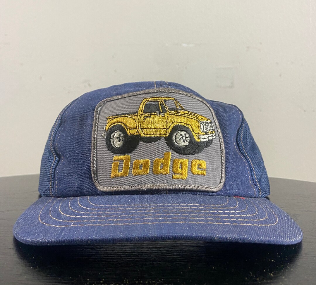 Vintage Dodge Snapback Hat Cap OSFA Dodge Classic Car Speedway NASCAR ...