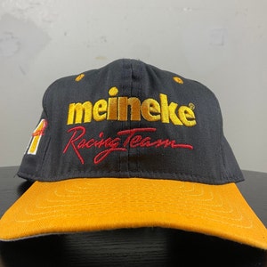 Vintage Meineke Racing Team Snapback Hat Ajd Made USA OSFA Car - Etsy