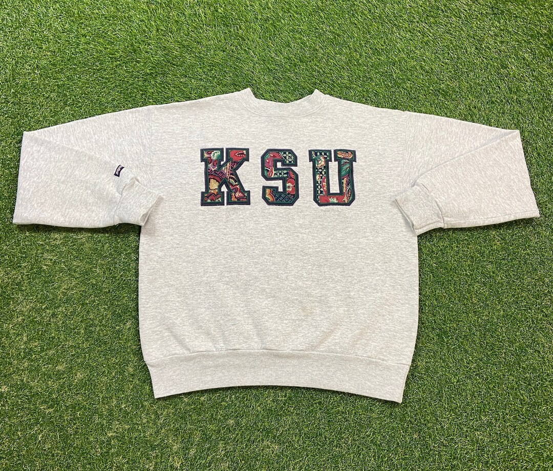Vintage University of Kansas State Wildcats Crewneck Sweatshirt Made ...