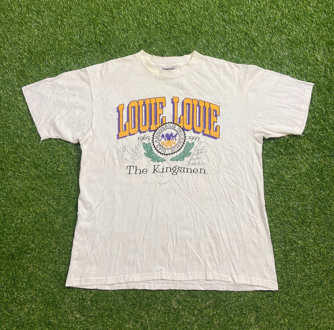 Vintage the Kingsmen Louie Louie T Shirt Tee Rock Band Tee Oneita Made ...
