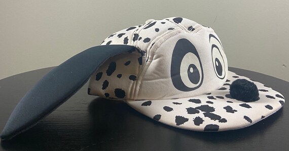 Vintage 101 Dalmatians Hat Made USA Kids Size Walt Di… - Gem