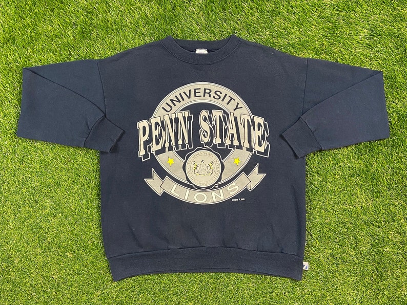 Vintage Penn State University Crewneck Sweatshirt Logo 7 Made - Etsy