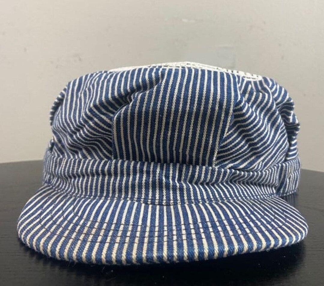 Vintage the Old Trolley Substation Hat Made USA Size Large Train ...