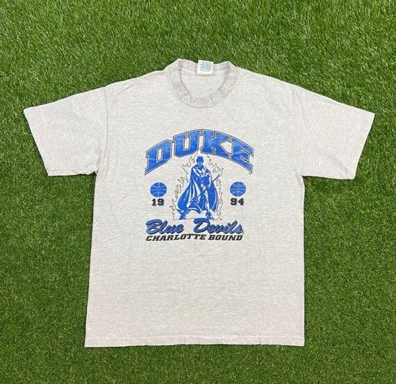 Vintage Duke University T Shirt Tee Action Plus Made USA Size | Etsy
