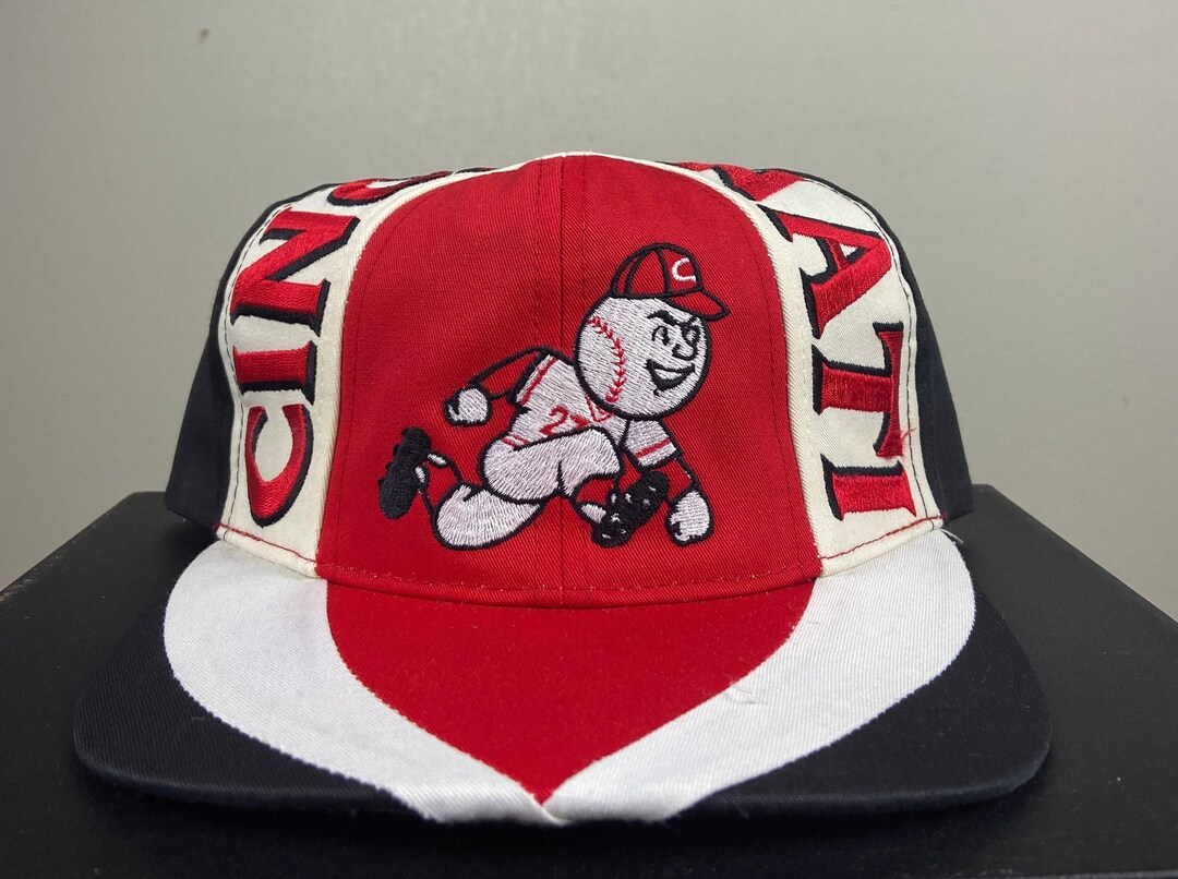 Vintage Cincinnati Reds Snapback Hat Twins Enterprise Inc MLB Baseball ...