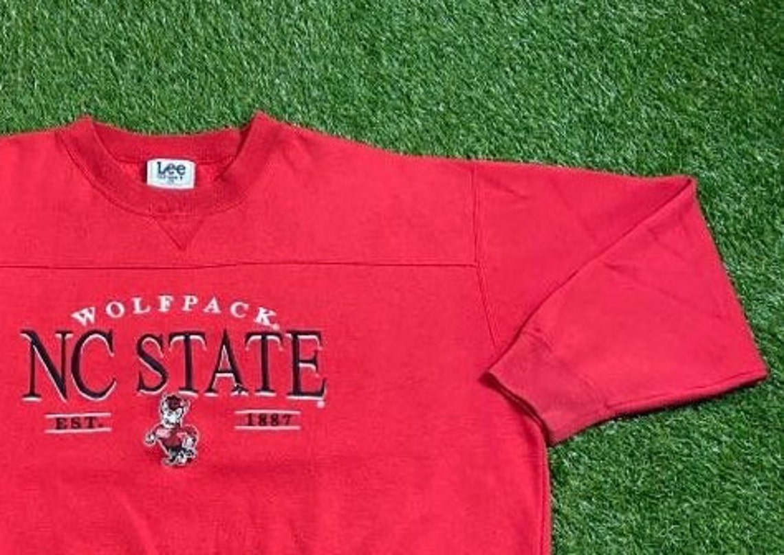 Vintage NC State University Wolfpack Crewneck Sweatshirt Size XL NCAA ...