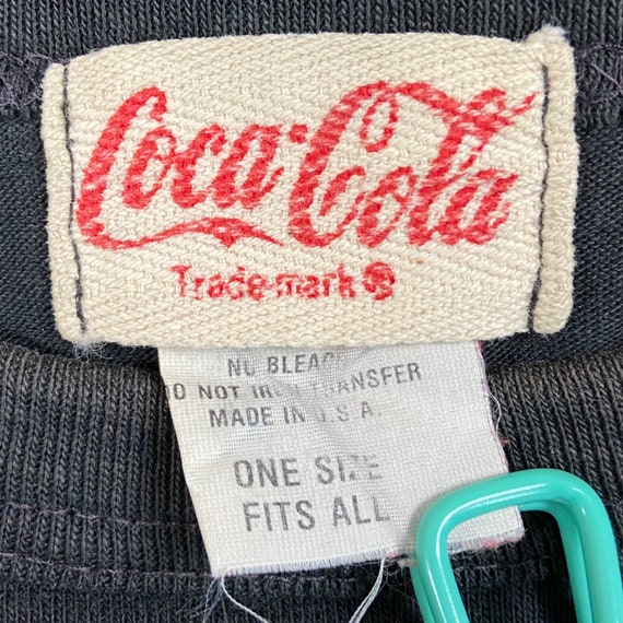 Vintage Rare Coca Cola Coke Long Sleeve Shirt Made US… - Gem