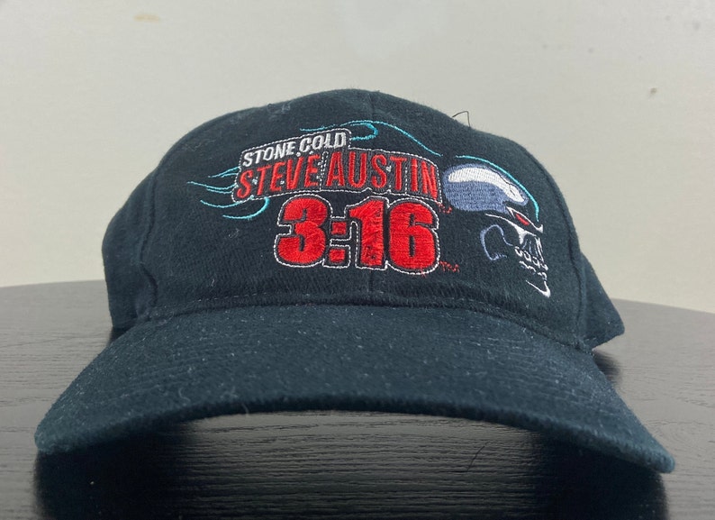 Vintage Stone Cold Steve Austin 3:16 Snapback Hat OSFA WWF - Etsy