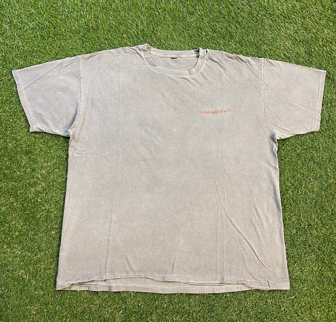 Vintage Collateral T Shirt Tee Size XXL 2XL Gray Quality 1990's Great ...