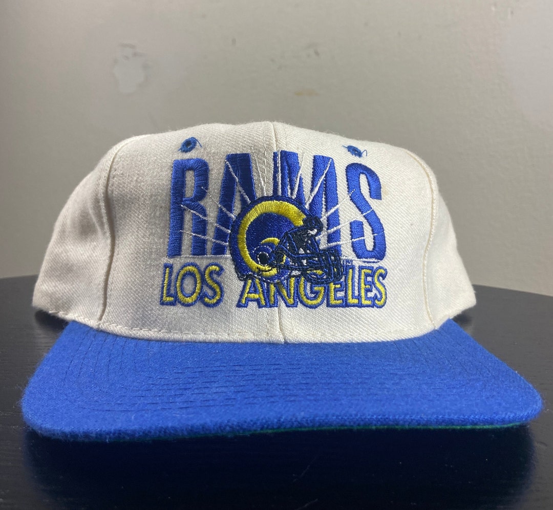 Vintage Los Angeles Rams Snapback Hat Ajd OSFA NFL Football LA ...