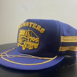 Vintage Teamsters Snapback Hat Made USA OSFA Truckers Shipping Classic ...