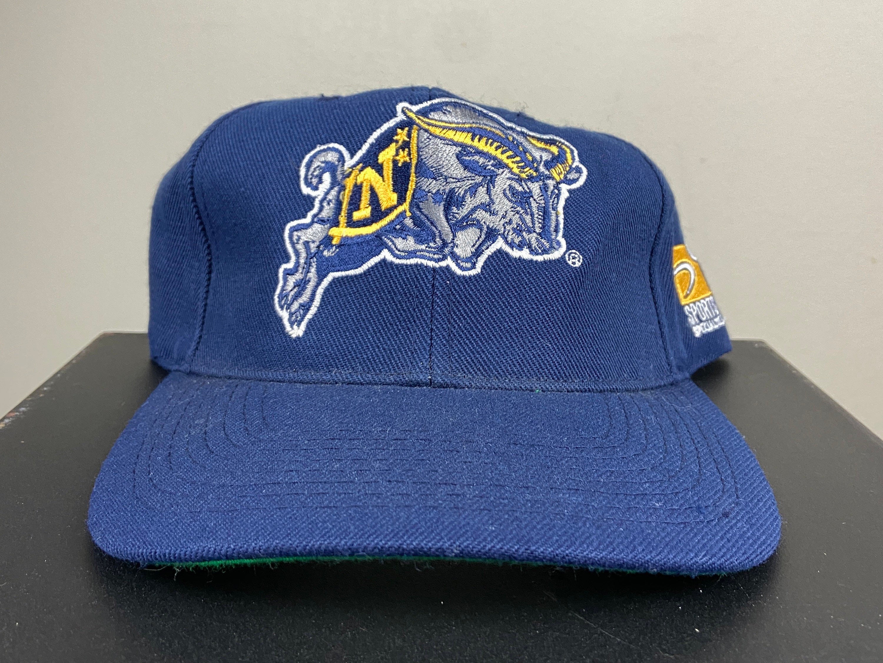 Vintage Navy Snapback Hat OSFA Sports Specialties Plain Logo | Etsy