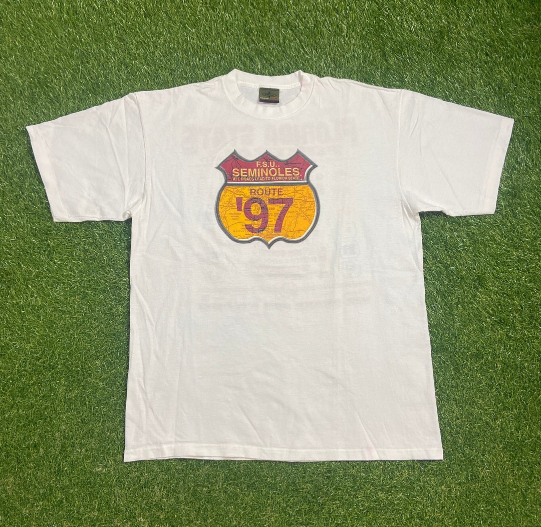 Vintage Florida State University Seminoles T Shirt Tee Made Usa Size ...