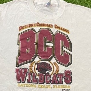 Vintage Bethune Cookman College T Shirt Tee Hanes Size Large L Daytona ...