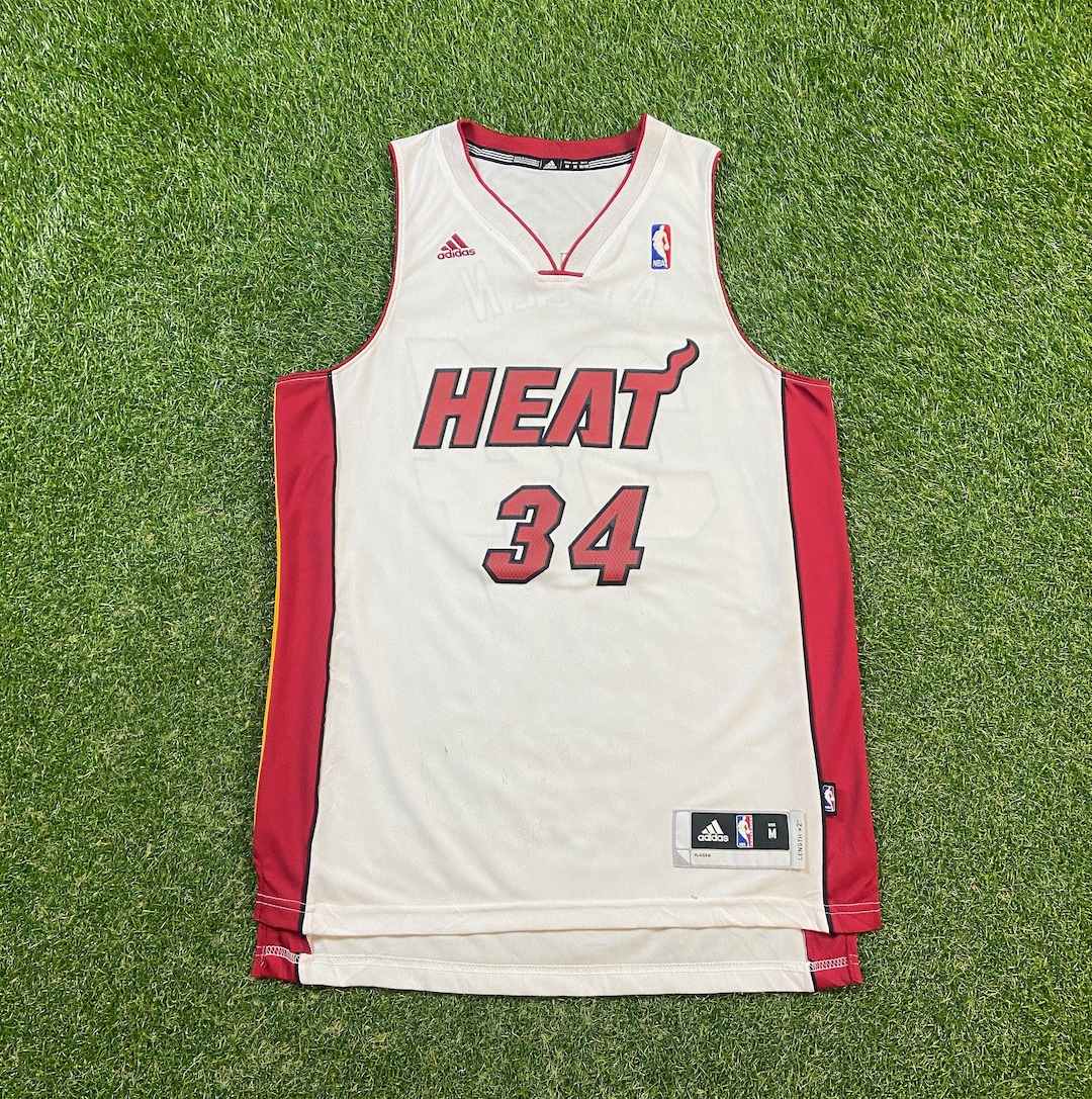 Vintage Miami Heat Ray Allen #34 Jersey Adidas Size Medium M NBA ...