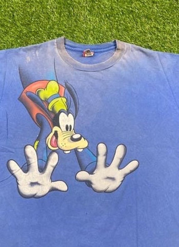 Vintage Goofy T Shirt Tee Disney Designs Made USA Siz… - Gem