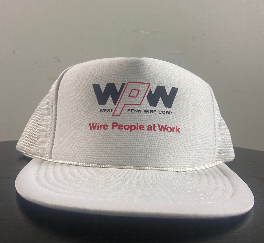 Vintage West Penn Wire Corp Snapback Hat OSFA WPW Wire People at Work ...