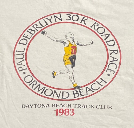 Vintage Paul Debruyn 30K Road Race Crop Top Shirt Tee… - Gem