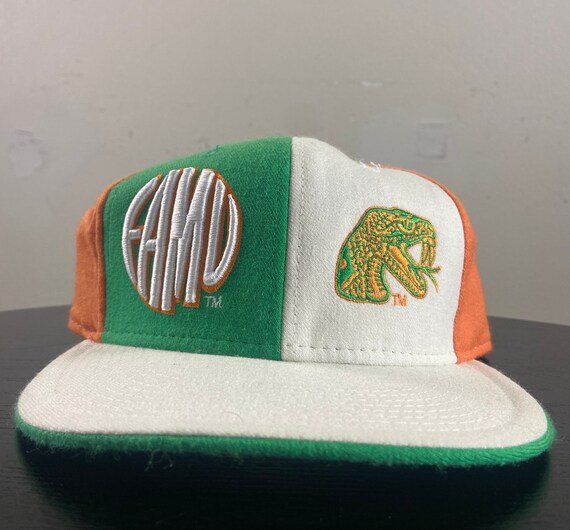 Vintage University Florida A&M FAMU Fitted Hat Size 7… - Gem