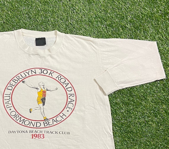 Vintage Paul Debruyn 30K Road Race Crop Top Shirt Tee… - Gem